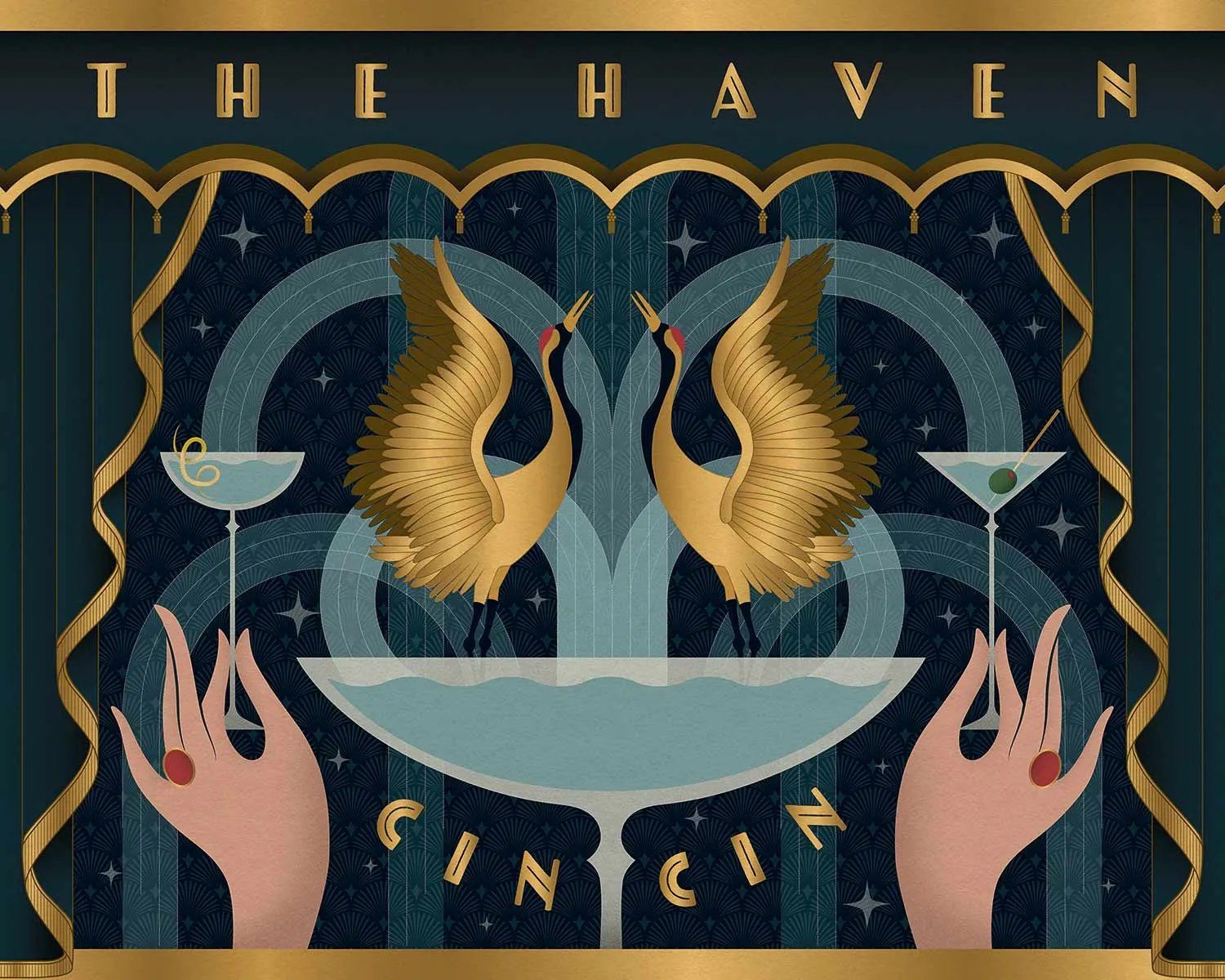 Haven Cocktail Lounge - The CIA at Copia - DoNapa