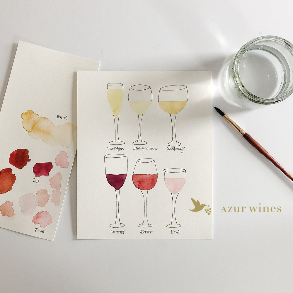 Azur Wines Sip & Paint - Downtown Napa Event