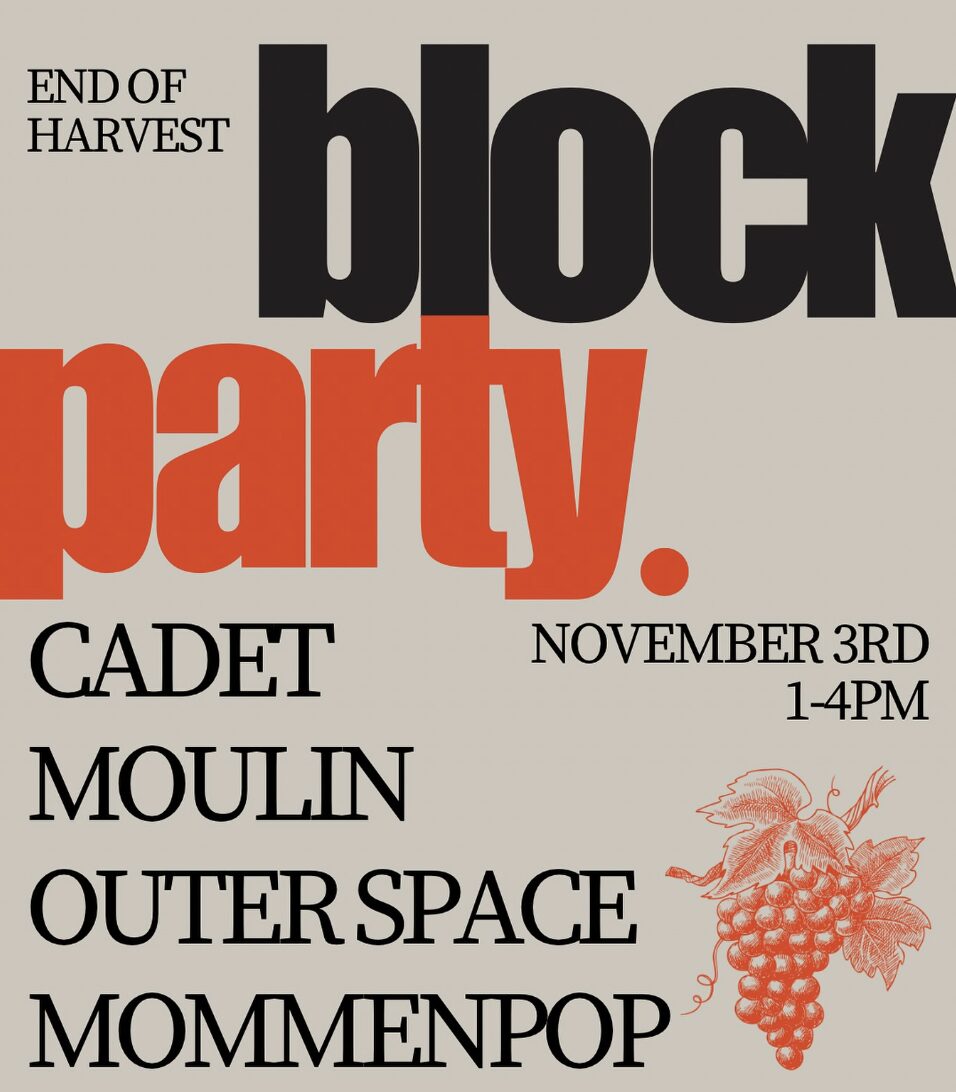 End-of-Harvest Block Party at Cadet Napa - Downtown Napa Event