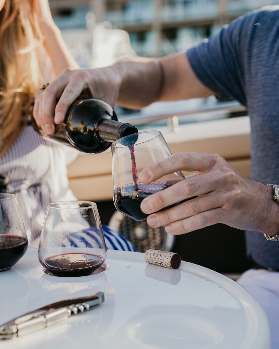 Mark Harold and John Wheeler at Levendi - Downtown Napa Event