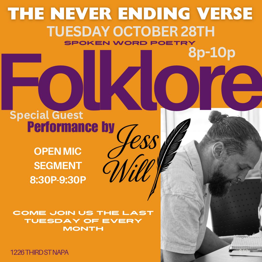 Never Ending Poem at Folklore - Downtown Napa Event