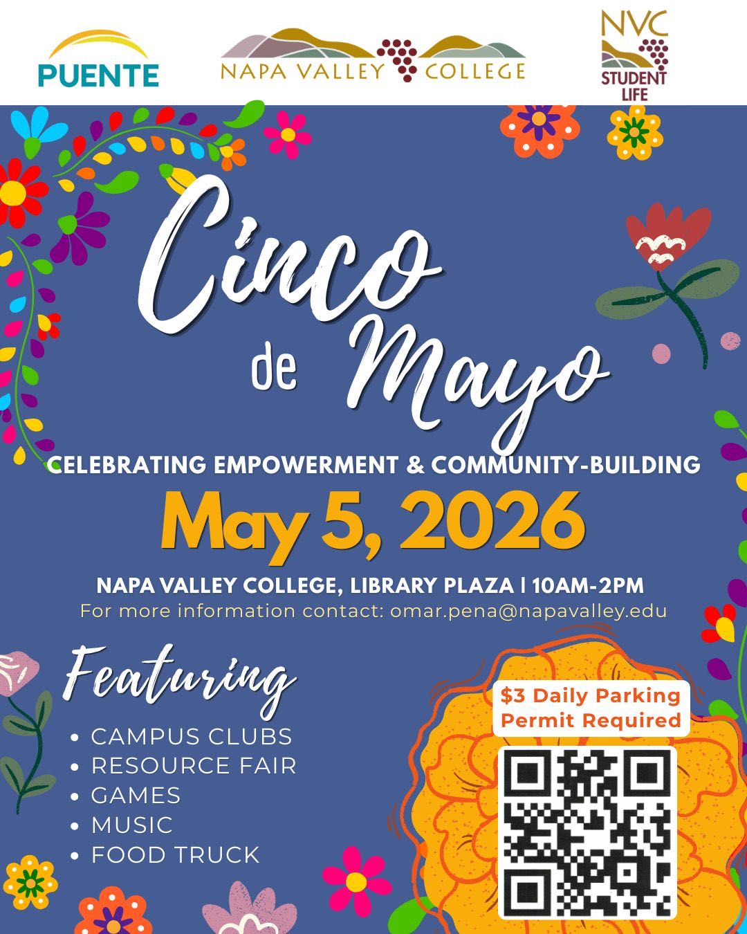 Cinco de Mayo 2026 at Napa Valley College - Downtown Napa Event
